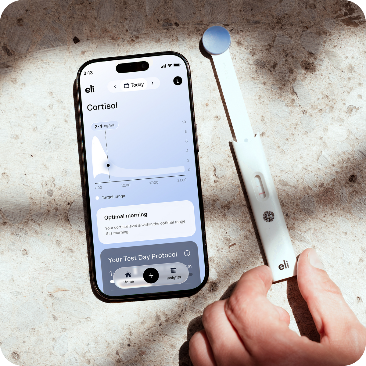 Hormometer™— Instant Cortisol Monitoring System | Eli Health